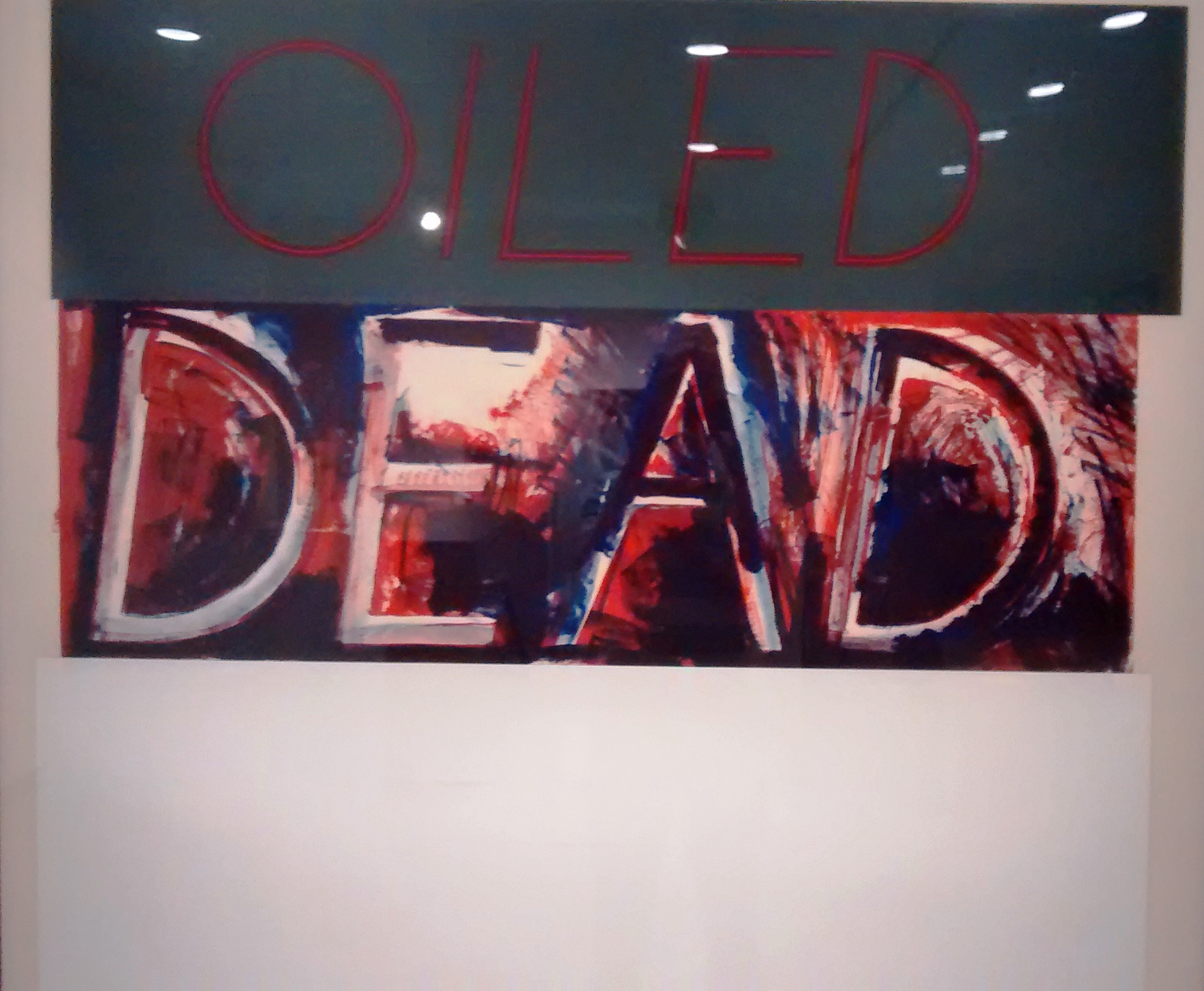 Writing and death (Modern Art and the Bible 5)